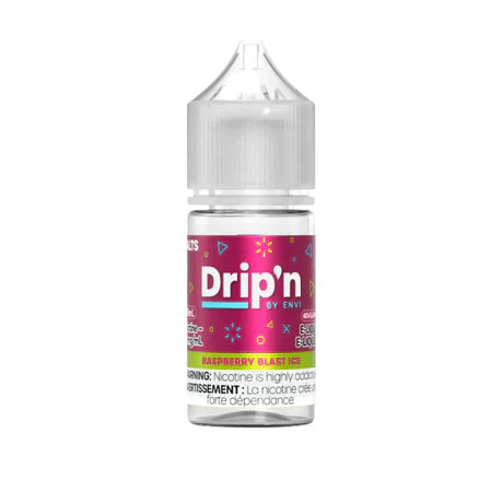 Drip'n by Envi Classic Salt - Raspberry Blast Ice 30ml — Fat Panda Ontario