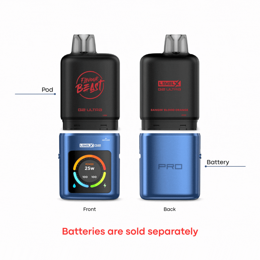Level X Flavour Beast G2 Ultra - Chuggin' Purple Fizz Iced 20mg — Fat ...