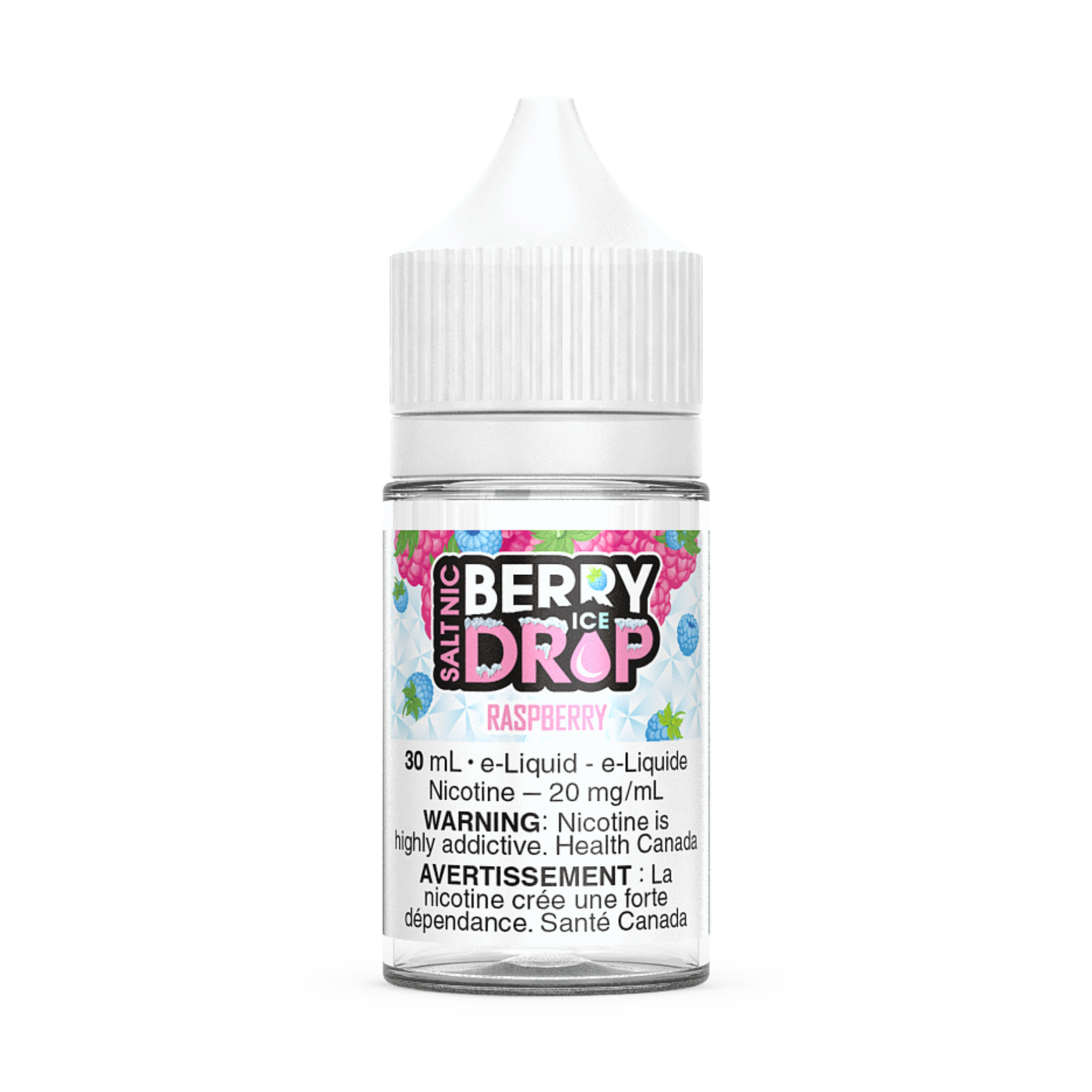 Berry Drop Ice Salt - Raspberry 30ml — Fat Panda Ontario
